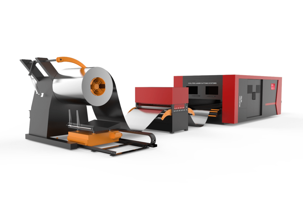 CNC laser blanking line - kiston-machinery.com